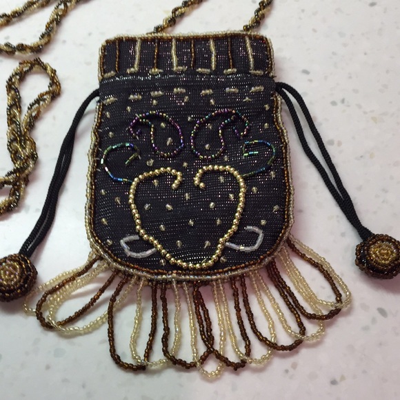 “JI” | Bags | Ji Womens Beaded Crossover Purse | Poshmark